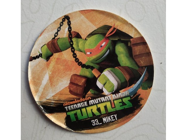 (CH) Chipicao token br. 33 TMNT Ninja Turtles Mikey