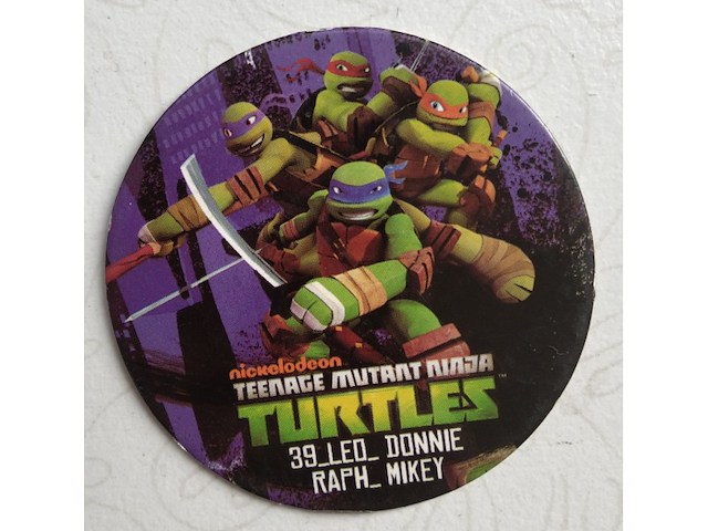 (CH) Chipicao token br. 39 TMNT Ninja Turtles Leo