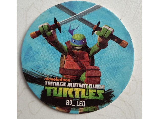 (CH) Chipicao token br. 62 TMNT Ninja Turtles Leo