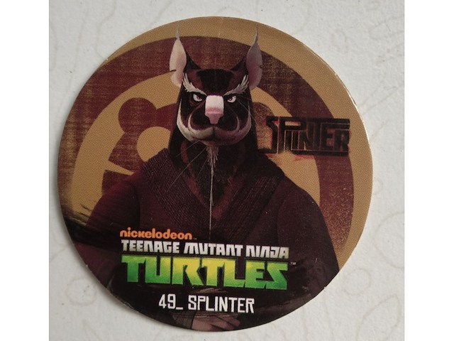 (CH) Chipicao token br. 49 TMNT Ninja Turtles Splinter