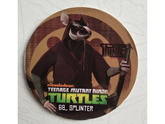 (CH) Chipicao token br. 68 TMNT Ninja Turtles Splinter