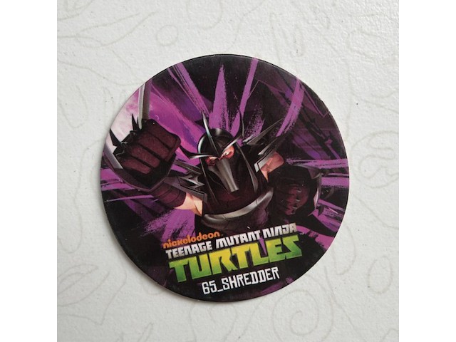 (CH) Chipicao token br. 65 TMNT Ninja Turtles Shredder