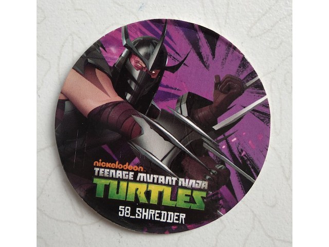 (CH) Chipicao token br. 58 TMNT Ninja Turtles Shredder