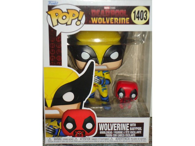 Funko POP! Deadpool &; Wolverine - Wolverine &; Babypool