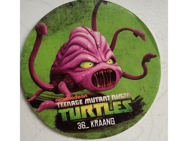 (CH) Chipicao token br. 36 - TMNT Ninja Turtles Kraang