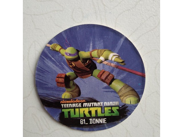 (CH) Chipicao token br. 61 - TMNT Ninja Turtles Donnie