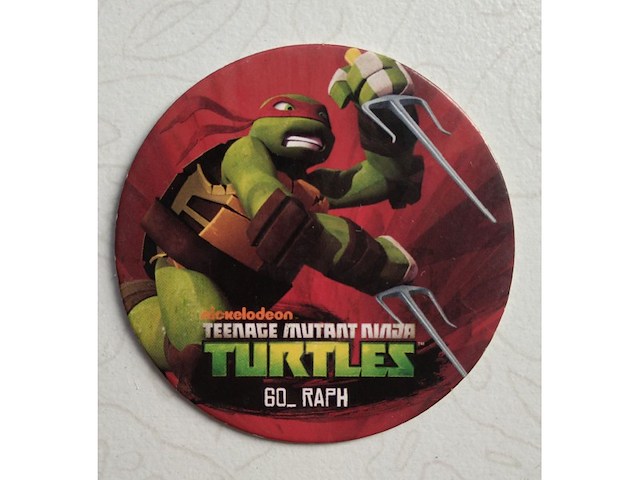 (CH) Chipicao token br. 60 - TMNT Ninja Turtles Raph