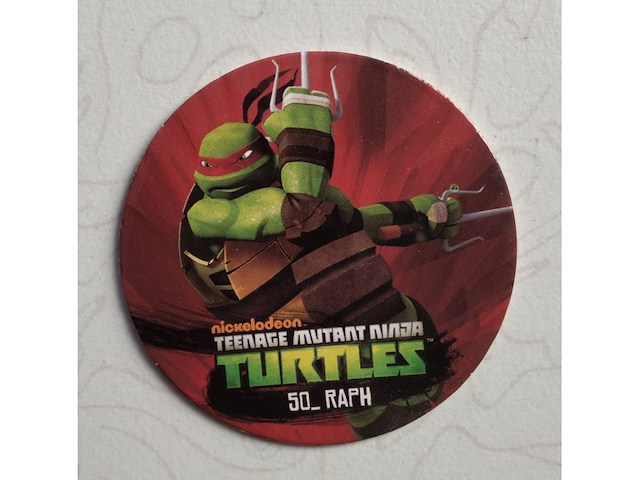 (CH) Chipicao token br. 50 - TMNT Ninja Turtles Raph