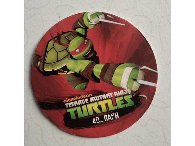 (CH) Chipicao token br. 40 - TMNT Ninja Turtles Raph