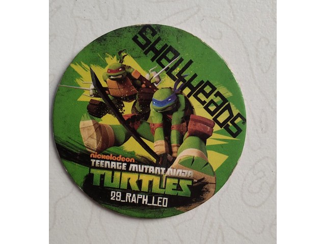 (CH) Chipicao token br. 29 - TMNT Ninja Turtles RaphLeo