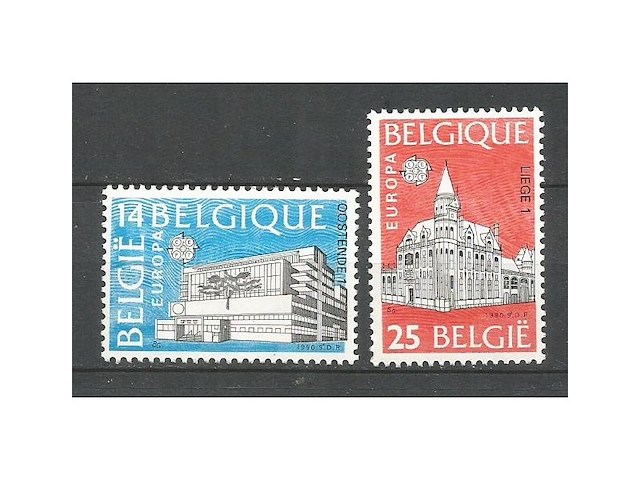 Belgija 1990. EVROPA CEPT cista serija