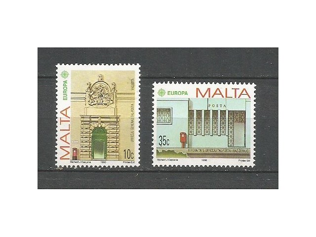 Malta 1990. EVROPA CEPT cista serija