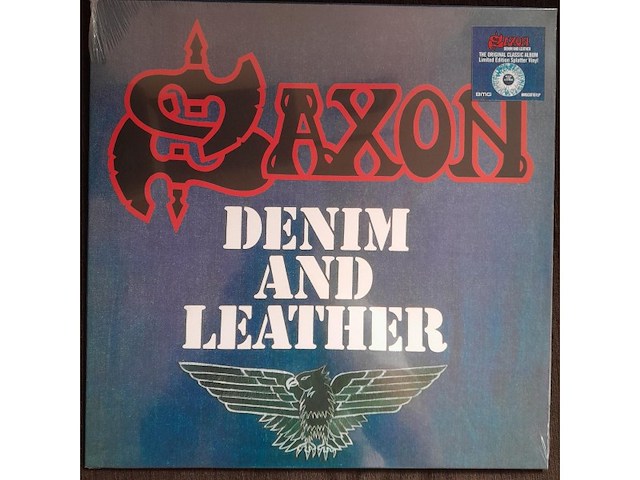 Saxon – Denim And Leather UK 2018 COLOR VINYL