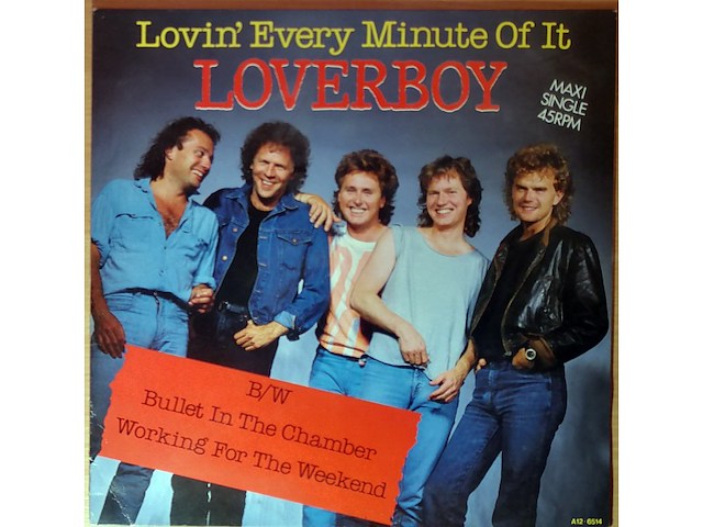 MLP LOVERBOY - Lovin` Every Minute Of It (1985) Holland