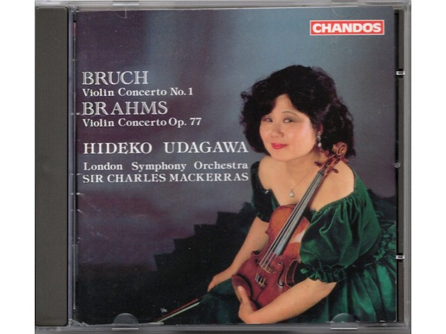 Bruch*, Brahms* - Hideko Udagawa – Violin Concerto N.1