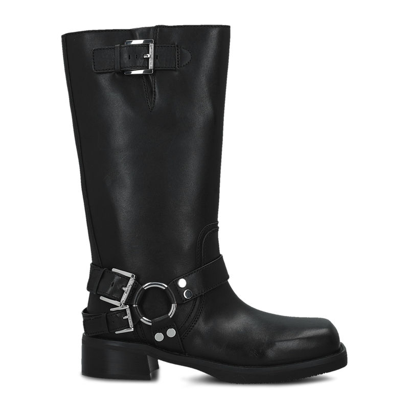 Ženske čizme Michael Kors Crosby Moto Boot