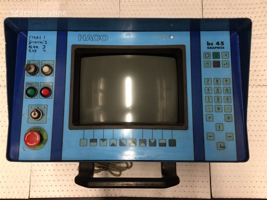 Haco BC 45 GRAPHICS-Monitor: CV1490 230VAC instrument tabla za industrijske opreme