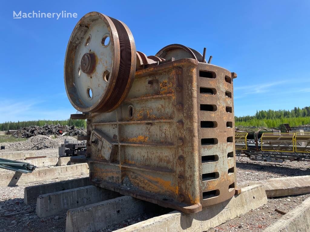 Metso Leukaelementti , jaw crusher frame mobilna postrojenje za drobljenje