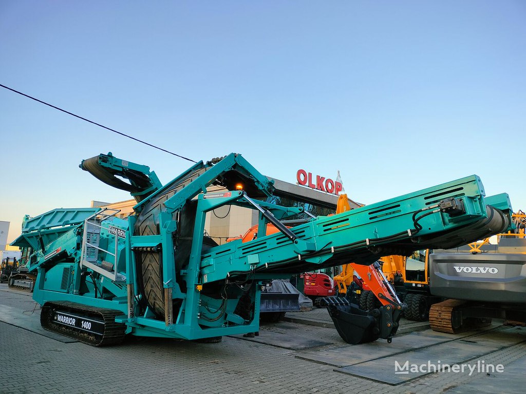 Powerscreen Warrior 1400 - RATY - KREDYT Wynajem/Sprzedaż vibraciona rešetka