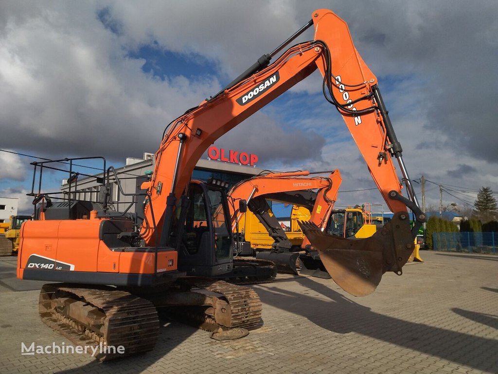 Doosan DX 140 LC-5 RATY - KREDYT Wynajem/Sprzedaż bager guseničar