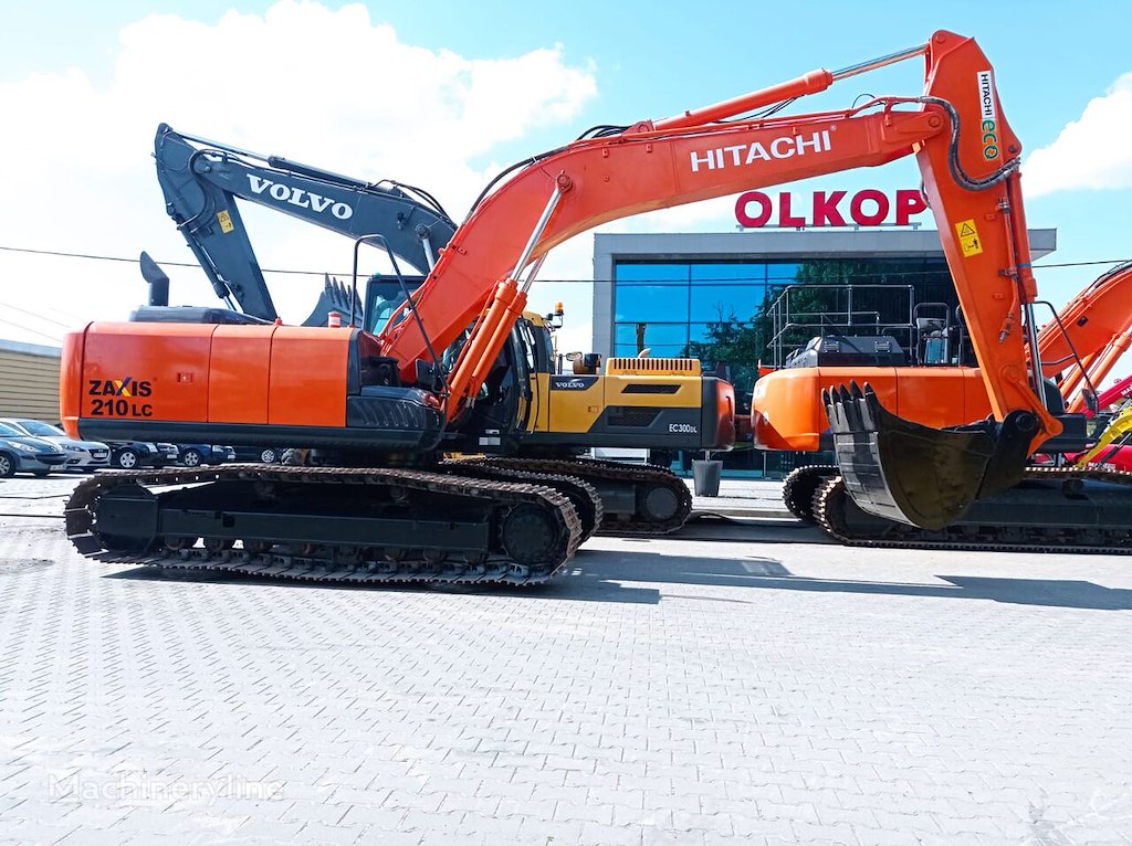 Hitachi ZX210LC-5B Znak CE Wynajem/Sprzedaż bager guseničar