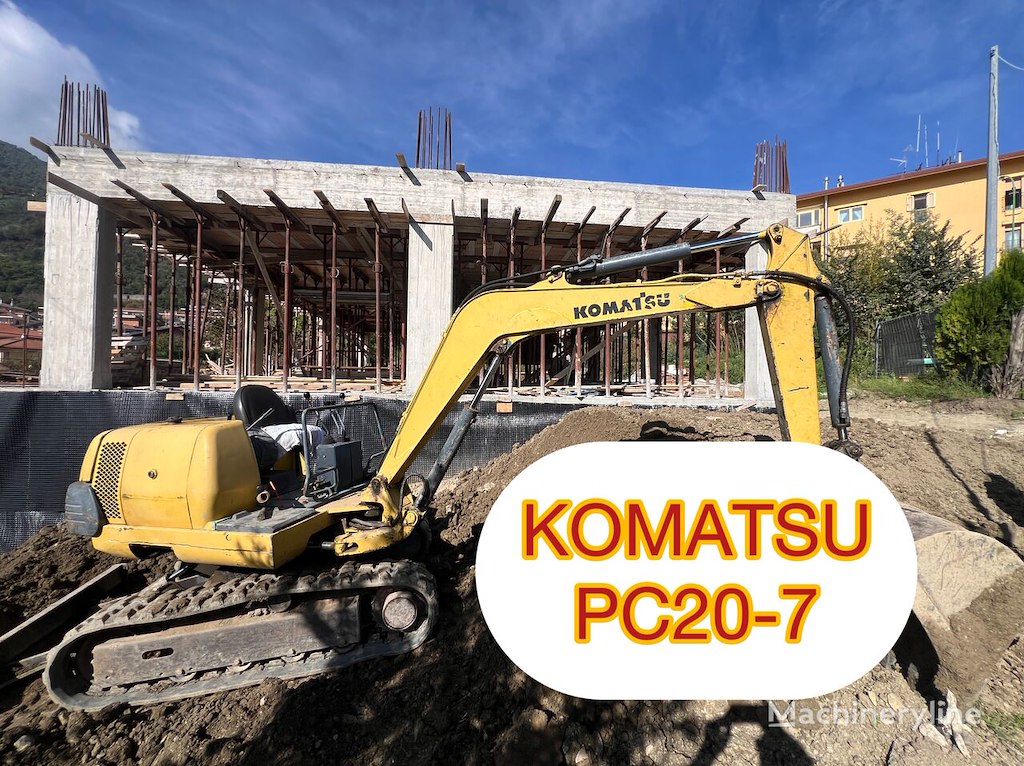 Komatsu PC 20-7 mini bager