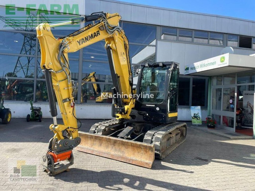 Yanmar sv 100 bager točkaš