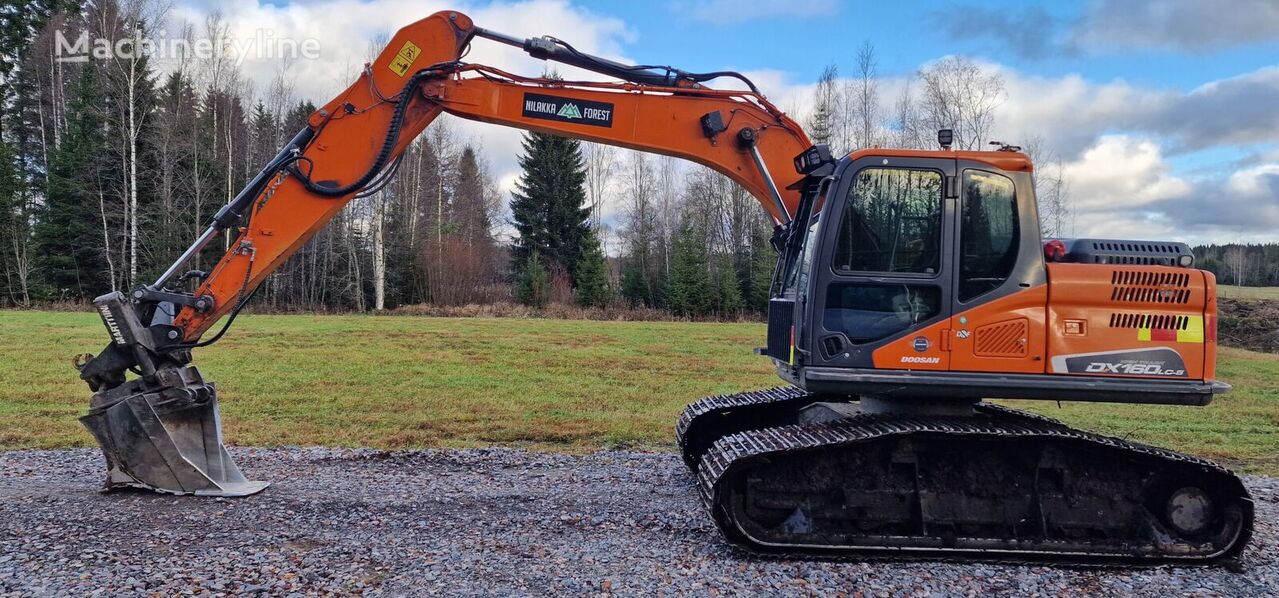 Doosan DX160LC-5 High Track bager guseničar