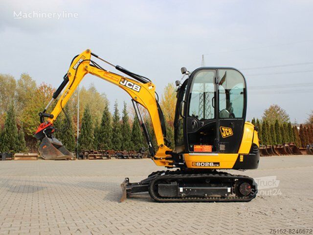 JCB 8026 CTS mini bager