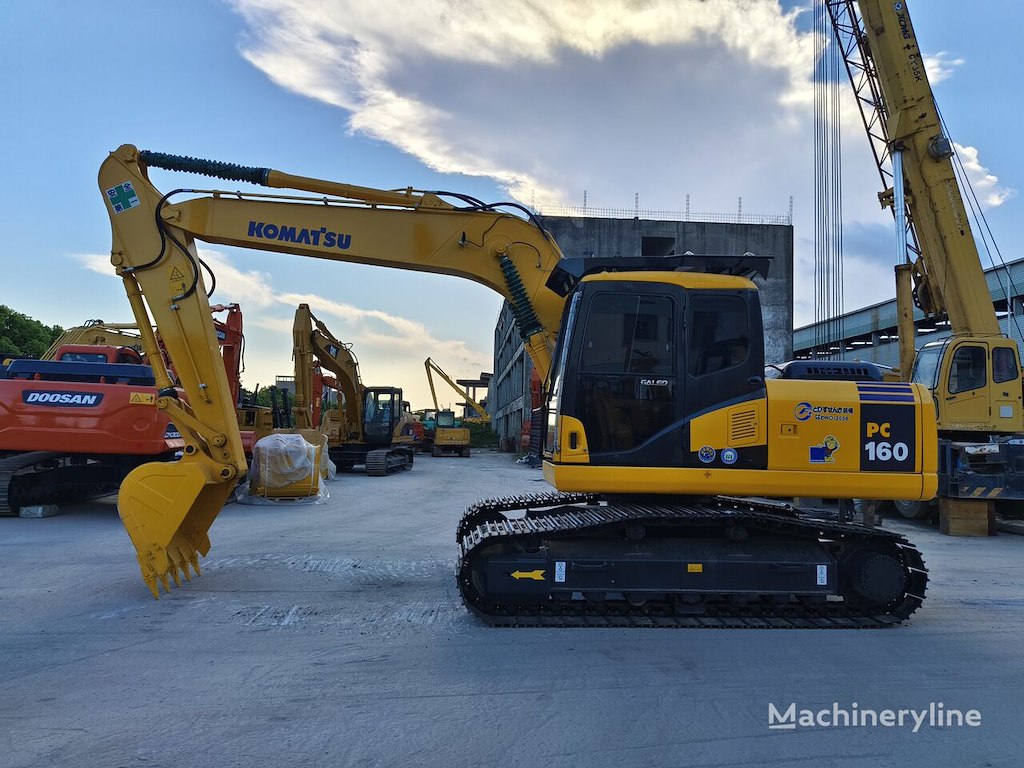 Komatsu PC160 bager guseničar