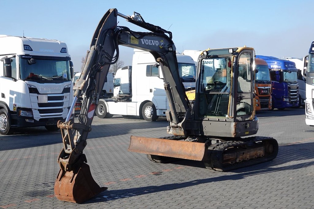 Volvo ECR58D / MINI KOPARKA / 2018 ROK / 3900 MTH / KLIMATYZACJA mini bager