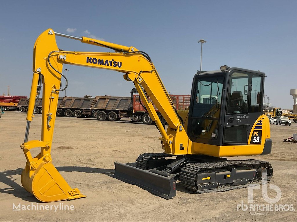 Prodaje se Komatsu PC58-8 mini bager na aukciji