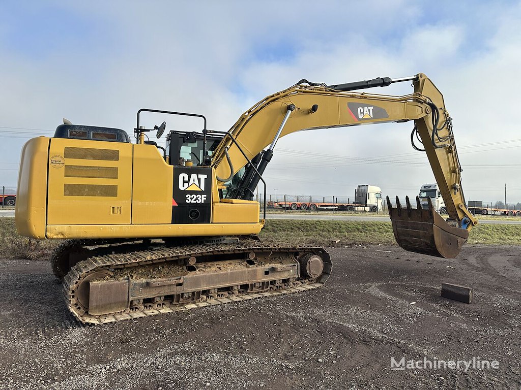 Caterpillar 323 FL bager guseničar