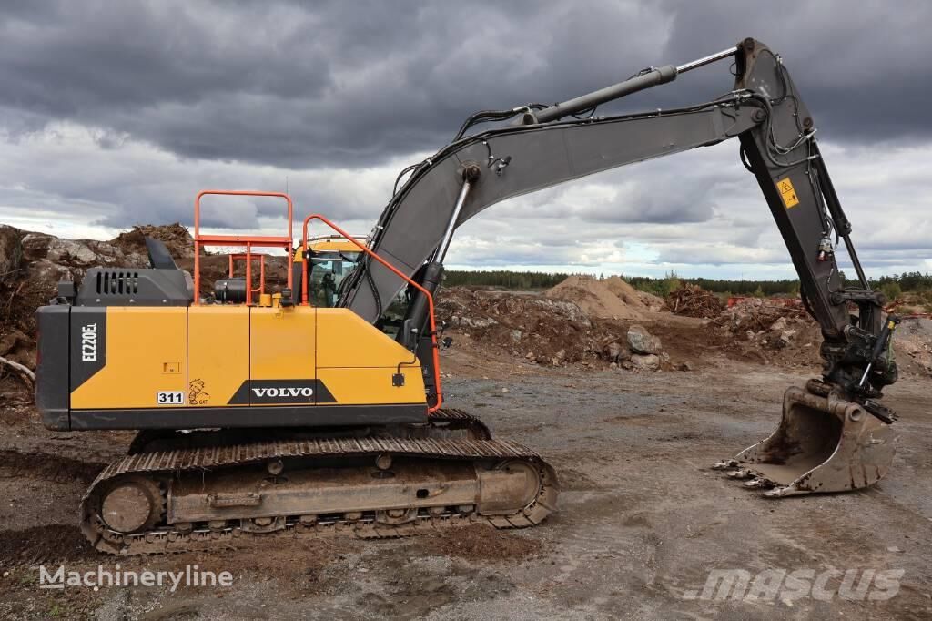 Volvo EC 220 EL bager guseničar