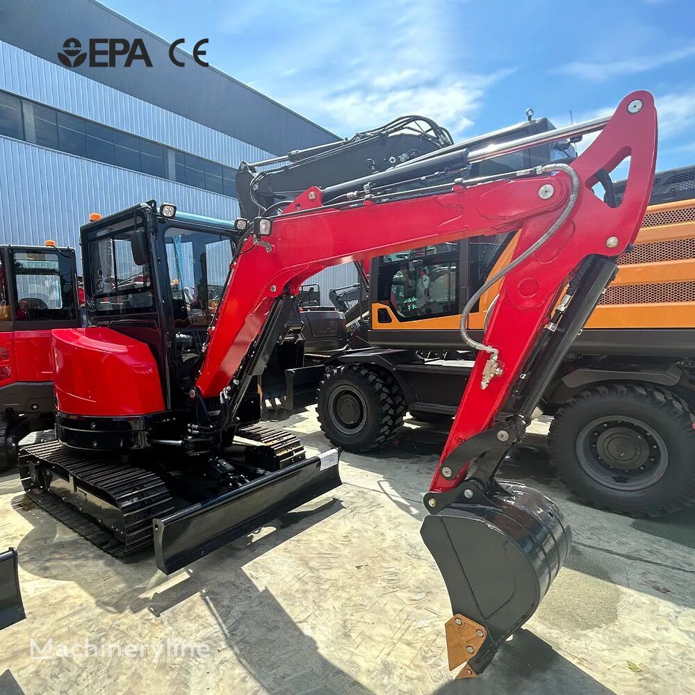 Novi ZW Group EPA4 CE mini excavator with Original Kubota engine mini bager