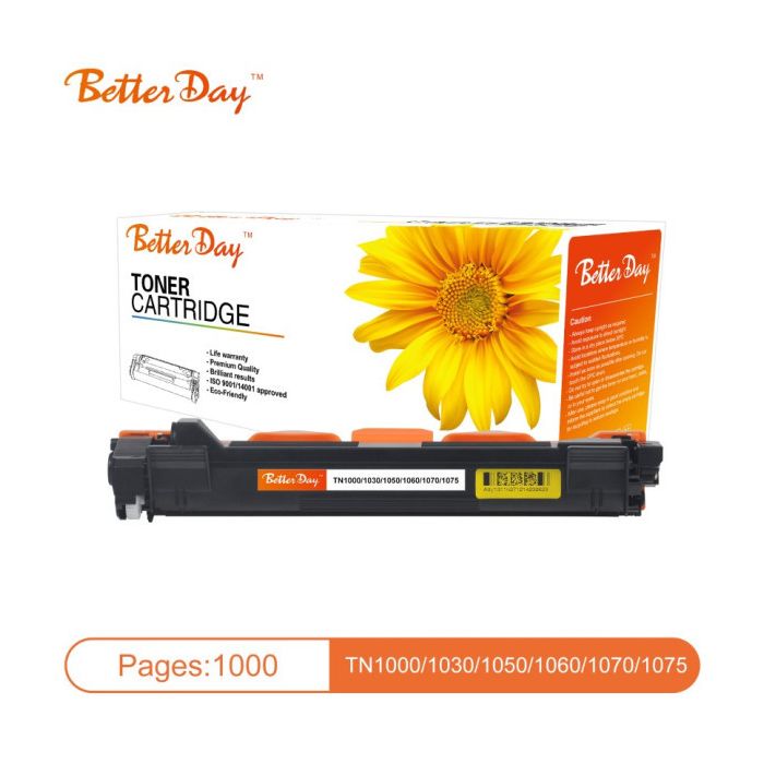 Toner BetterDay TN-1030 / 1000 / 1050 / 1060 / 1070 / 1075 zam. kaseta za Brother 1k
