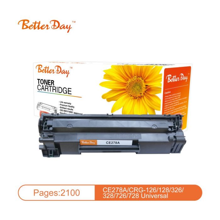 Toner BetterDay CE278A/CRG728 zam. kaseta za HP i Canon 2.1k
