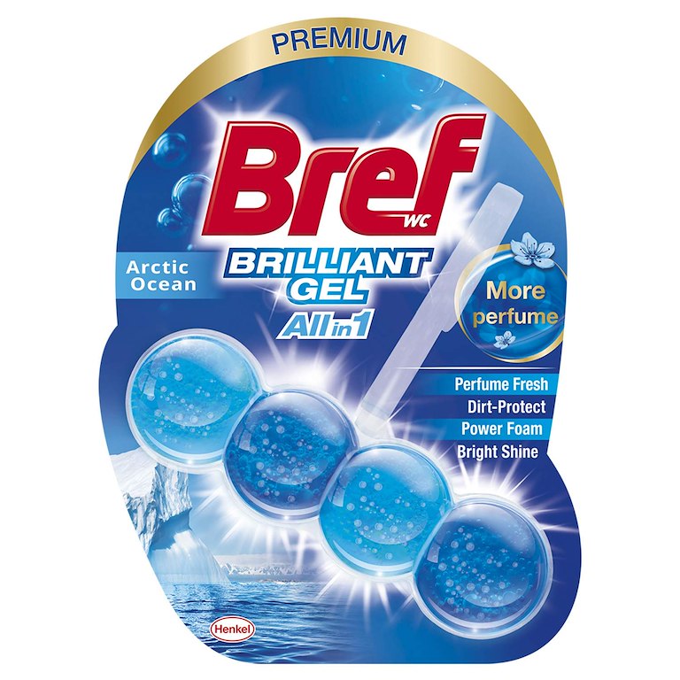 Bref osv wc brilliant gel arctic ocean 42g bref