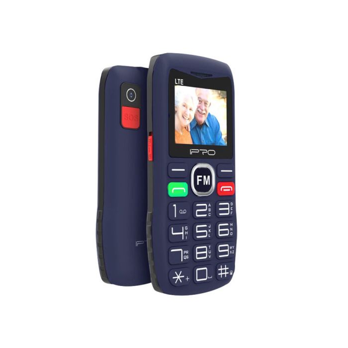 IPRO Senior F188 blue Feature mobilni telefon 2G/GSM/1000mAh/32MB/DualSIM/Srpski jezik