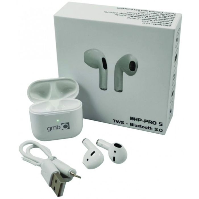 BHP-PRO 5 * Gembird bluetooth V5.0 slusalice, 32ohm, 40/250mAh, touch control and Siri (699)