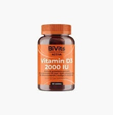 BiVits Activa Vitamin D3 2000 IU, 60 tableta