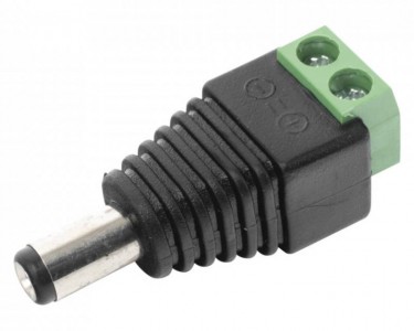 CERBERUS Konektor DC(M) 12V Terminal sraf (pak 10kom)