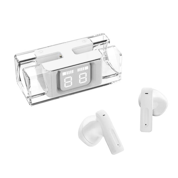 Bluetooth slušalice Airpods E90, bela