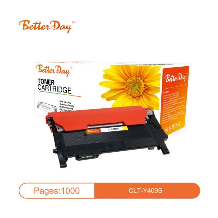Toner BetterDay CLT-Y409S CLP-310/315/310N/315W zam. toner kaseta za Samsung Yellow 1K