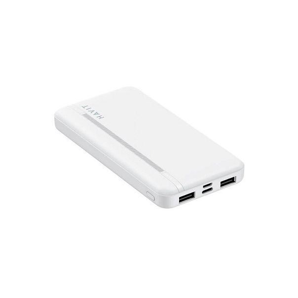 HAVIT Power Bank PB89 10000mAh 18.5W, bela