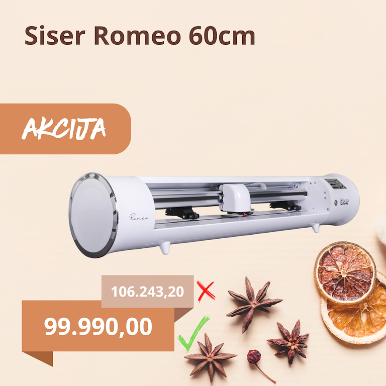 Siser Romeo 60 cm-akcija