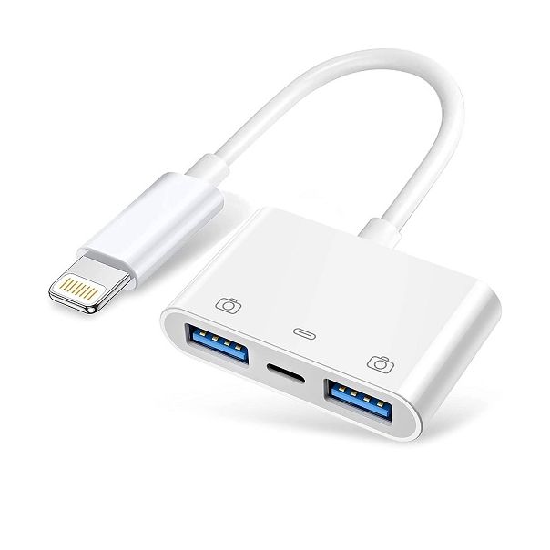 Čitač kartica Lightning 3u1 2xUSB+Lightning