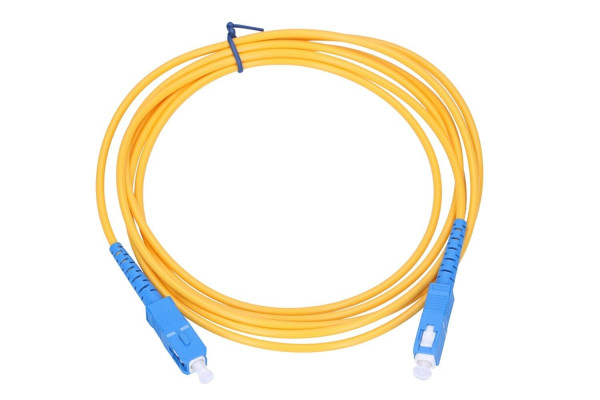 ExeLink patchcord SC/UPC-SC/UPC Single Mode, Simplex, G652D, 3mm, 5m