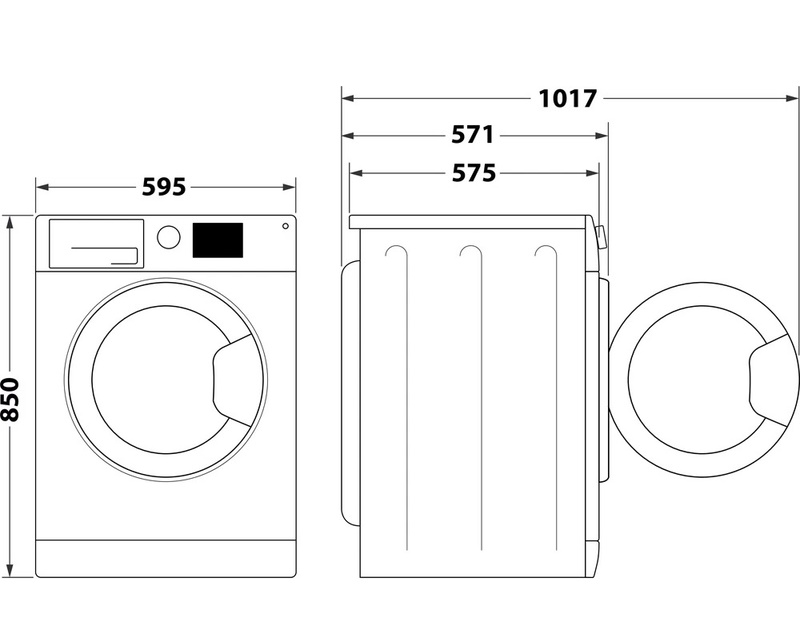 WHIRLPOOL FFL 7259 W EE mašina za pranje veša