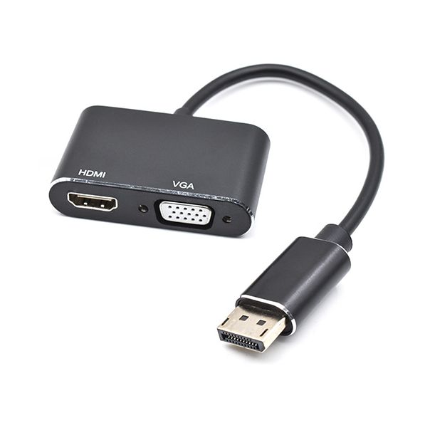 KETTZ Konvertor DP na HDMI/VGA 1080p DP2HV-K1